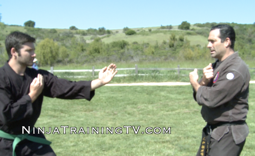 Using the Koshi Sanpo Method for Warm Up Exercise for Bujinkan Ninjutsu Training - Ninja Training TV